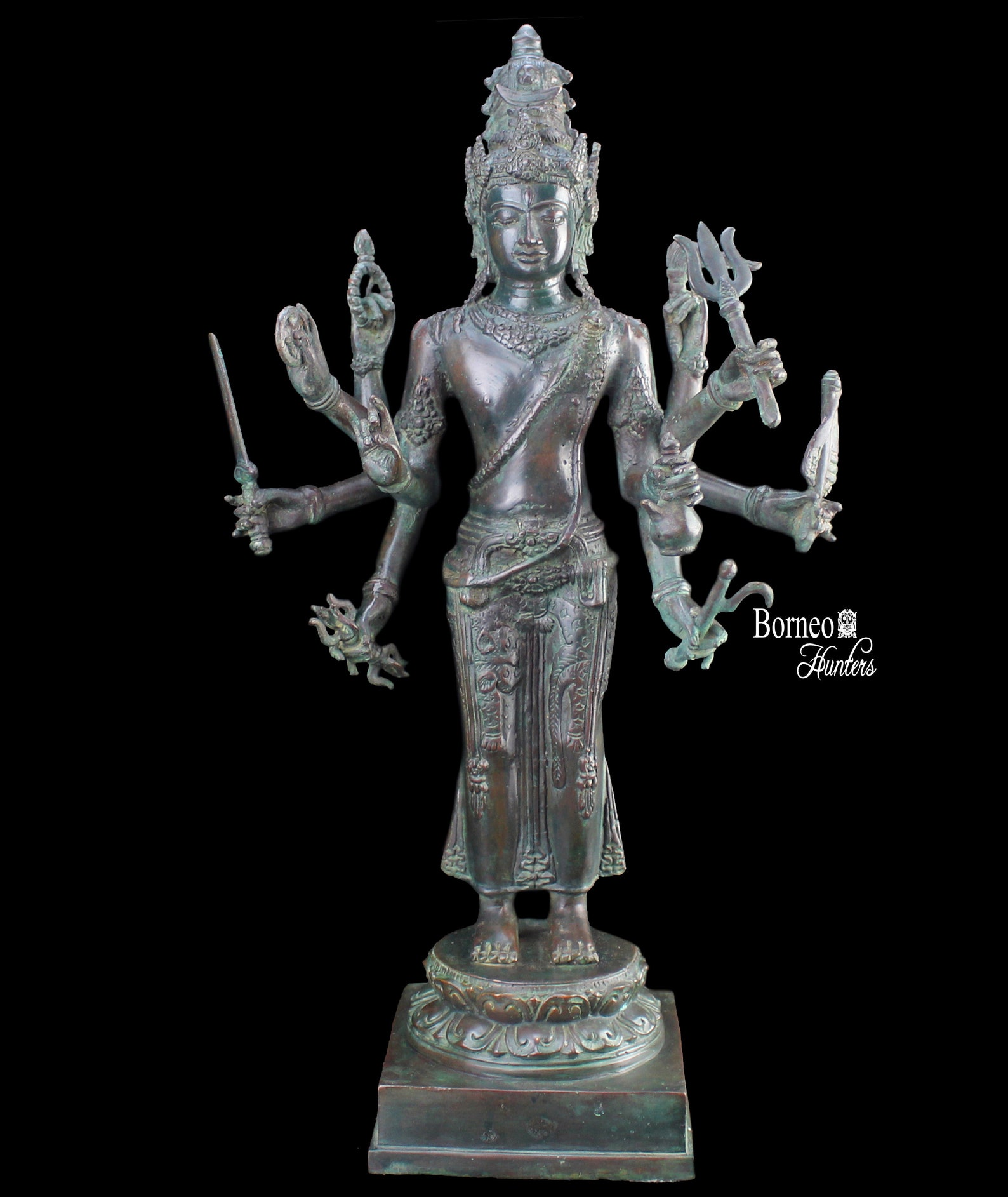 19 Standing Shiva With Ten Arms the Destroyer and the - Etsy