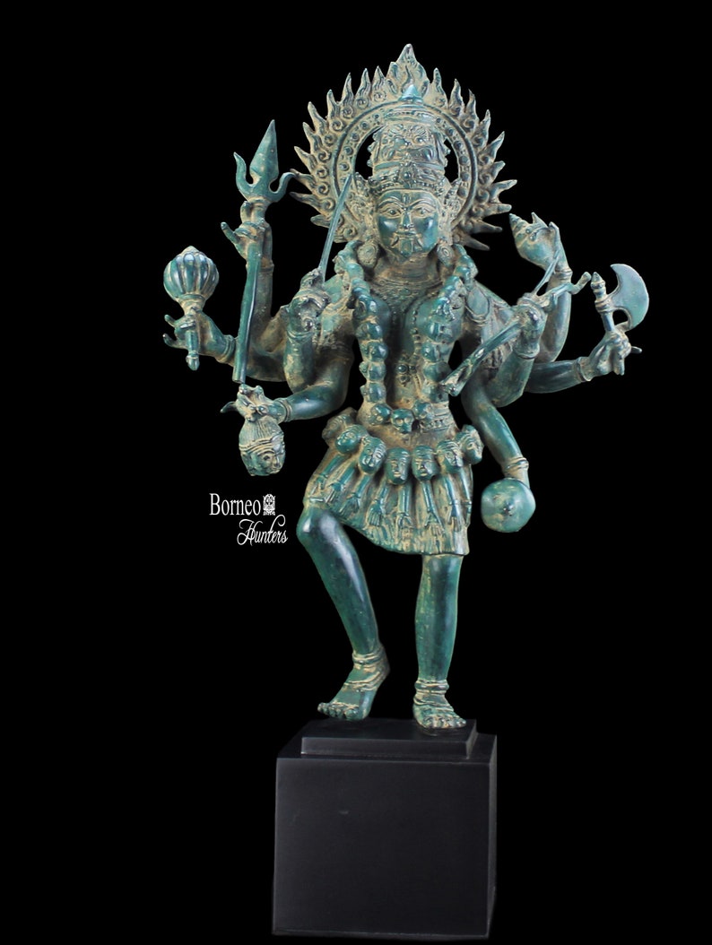17 Eight Armed Kali Bronze Hindu Goddess KALIMA Goddess | Etsy