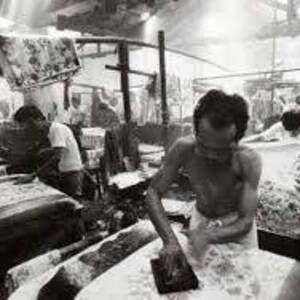 Vintage Batik Stamp Tjap Indonesian Batik Chop 9.1x4.1" Javanese Sarong ...