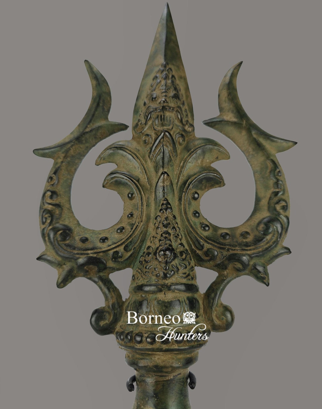 Bronze Shiva Trident, Hindu Trishul Weapon on Wooden Stand - Etsy