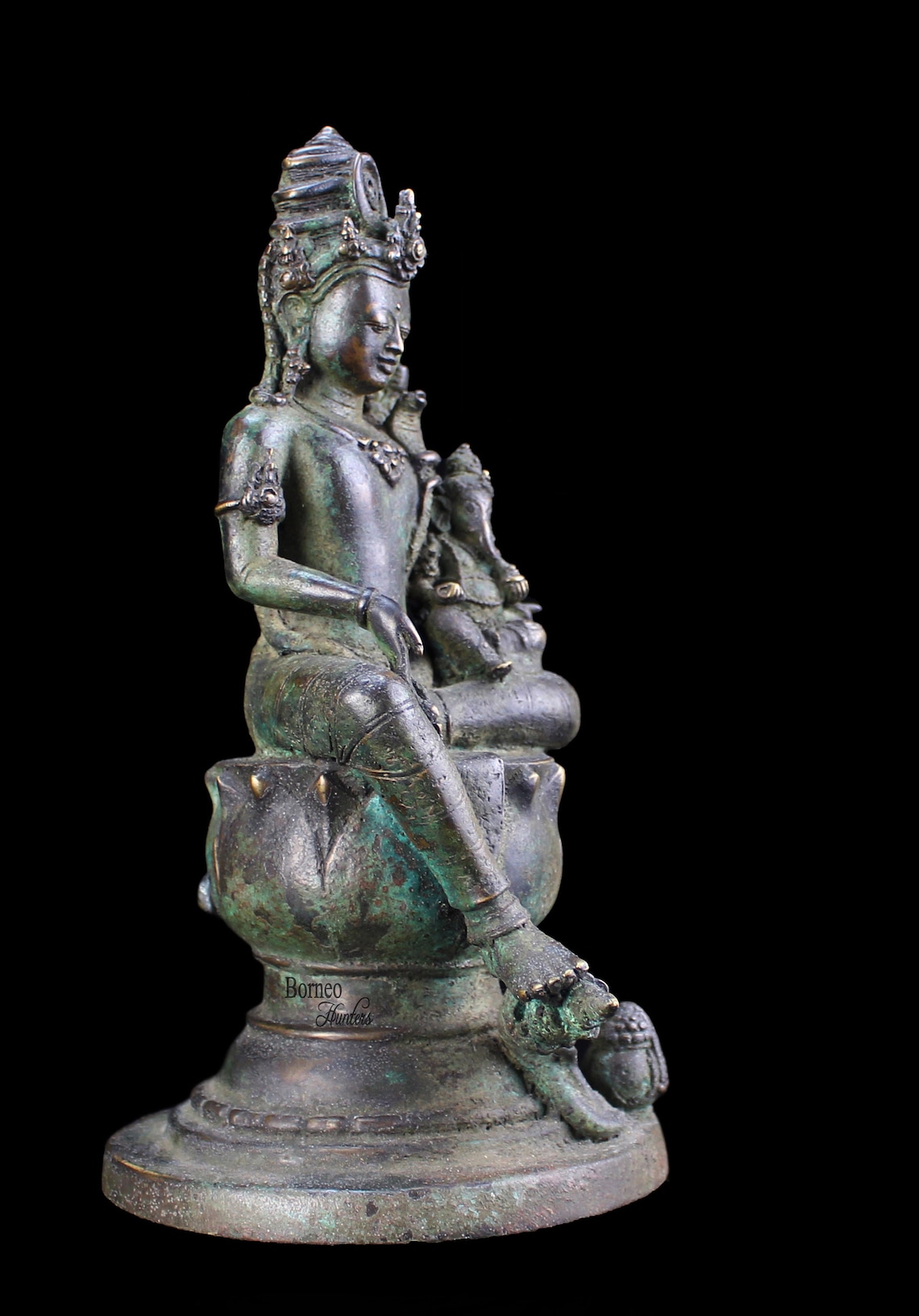 Shiva With Baby Ganesh 10 Statue Bronze Hindu Lord Shiva - Etsy