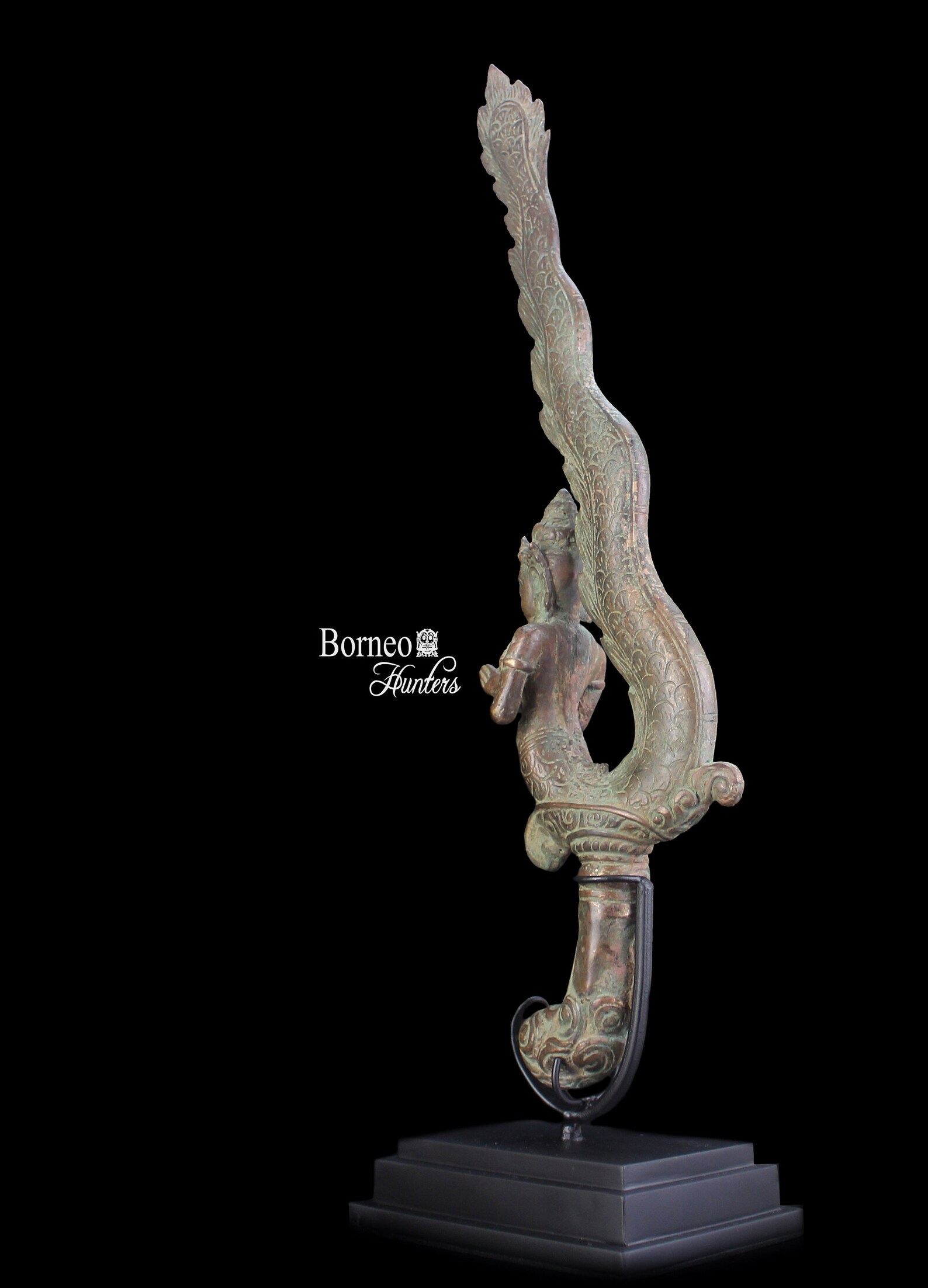 Indonesian Bronze Male Deity With Naga Tail 49 CM Hindu | Etsy