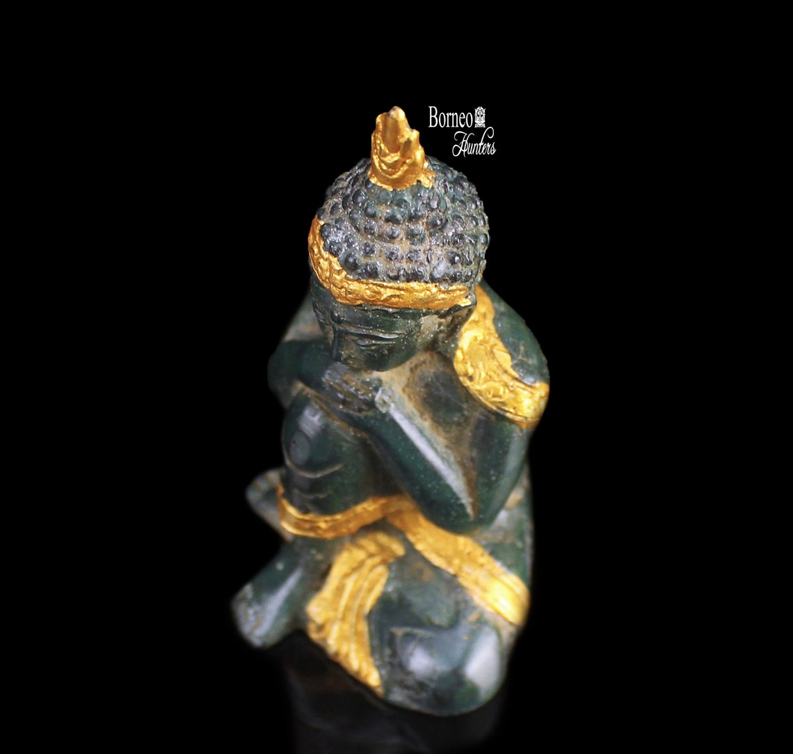 Resting Buddha 9.5CM Small Sitting Buddha Bronze Buddha | Etsy