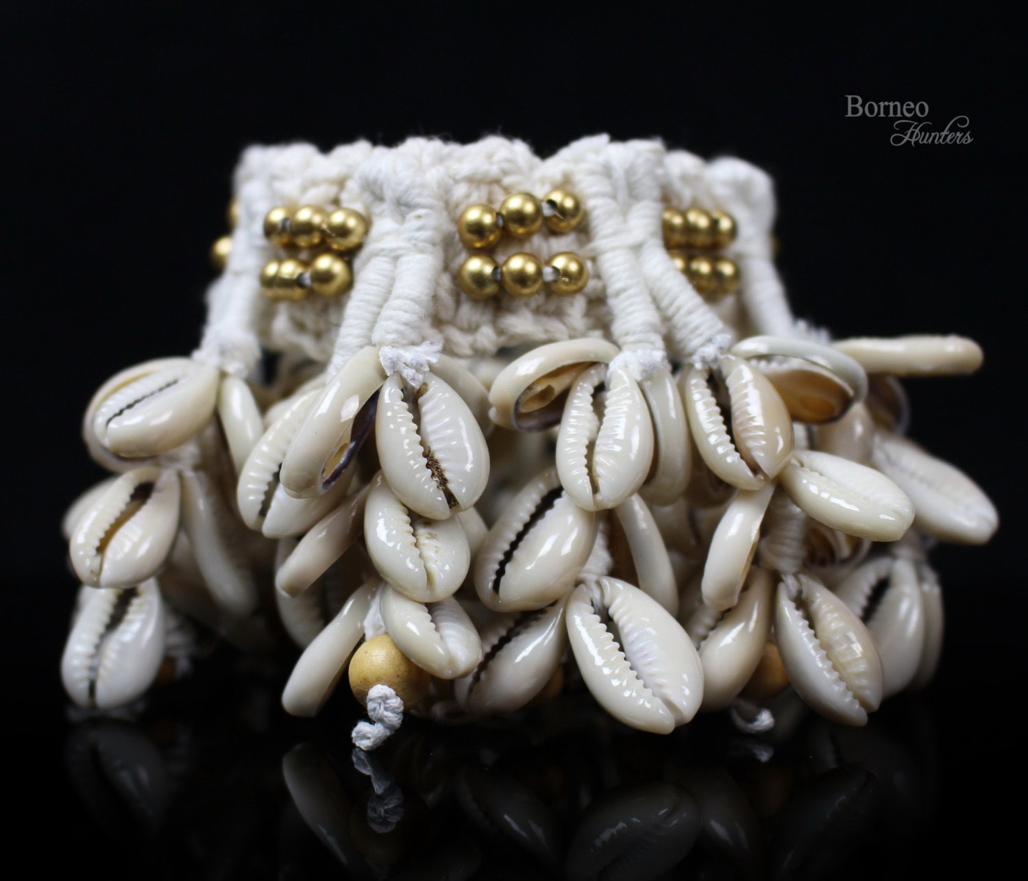 Shell Armband-armlet-upper Arm Cuff Woven Fringe - Etsy UK