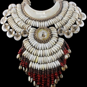 Papua Ceremonial Necklace, New Guinea Shell, Oceanic Tribal Necklace ...