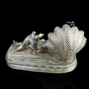 17CM Vishnu Laying on Ananta Shesha Hindu God the Preserve&restorer of ...