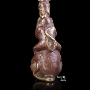 Monkey Maxim Sculpture 4/10cm Brass Monkey, 'monkeys of Wisdom' , Three ...