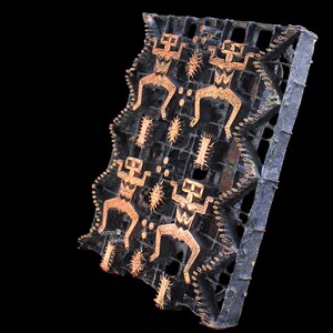 Vintage Antique Batik Stamp,indonesian Copper Tjap, Textile Chop ...
