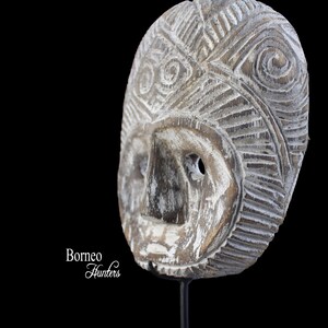 Timor Mask 9.5"/24.2cm Wood Ethnographic Tribal Mask Wall Hanging ...