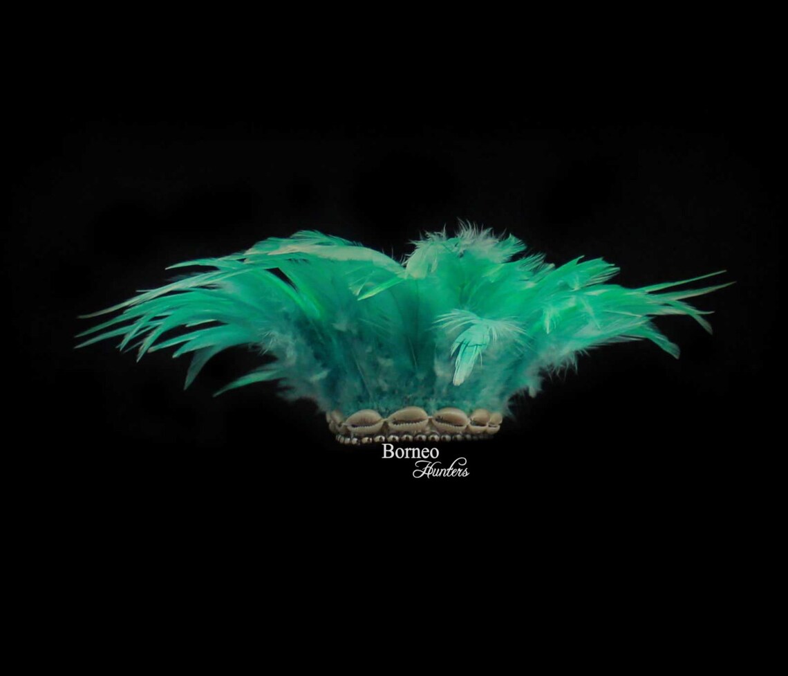 Mint Green Feather Armband Burlesque Dance Show Armlet Upper | Etsy