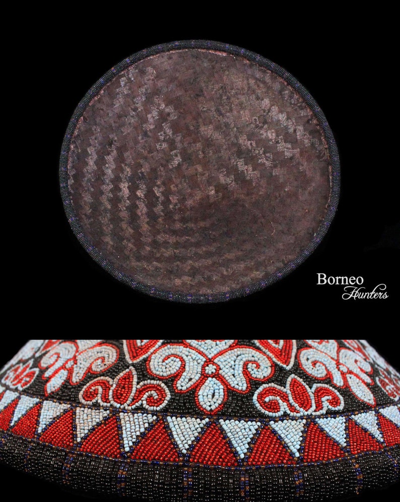 Lampung Beaded Hat Indonesian Traditional Tribal Hat - Etsy