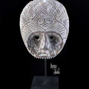Timor Mask 9.5"/24.2cm Wood Ethnographic Tribal Mask Wall Hanging ...