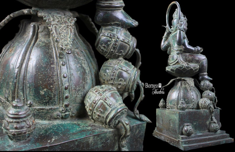 Kubera Statue 25 Bronze Masterpiece God Of Wealth Etsy