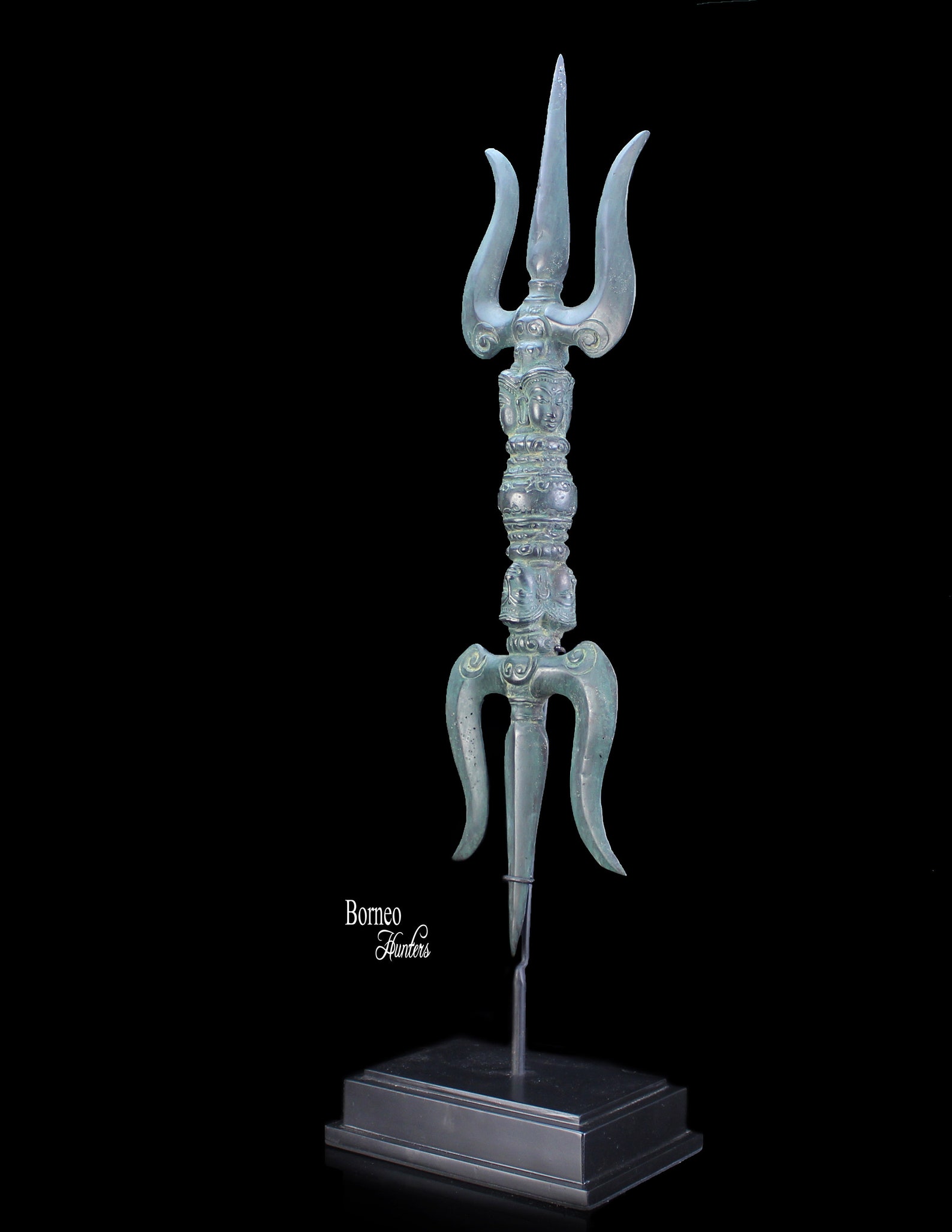 Bronze Trishul of Lord Shiva With Six Faces 23.7 | Etsy