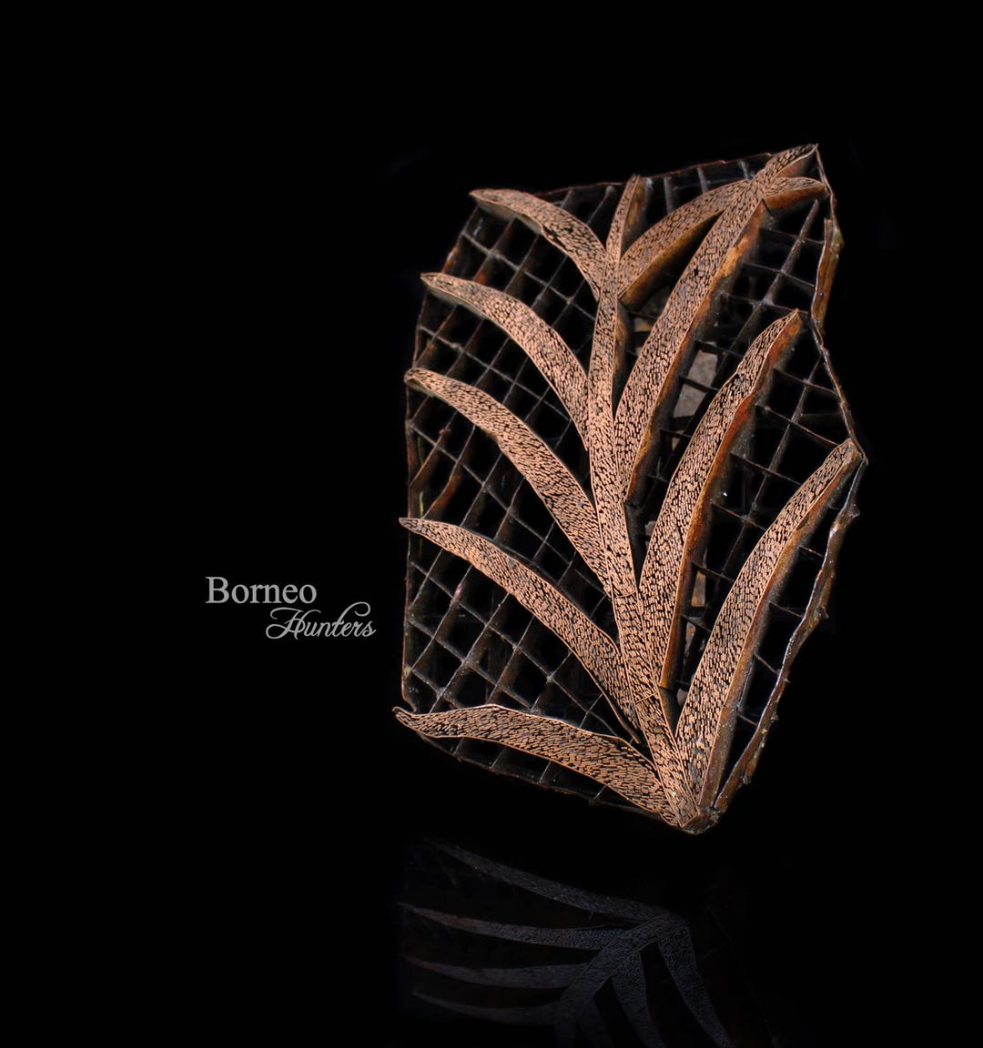 Vintage Batik Stamp Indonesia Copper Sarong Stamp,batik Print Block ...