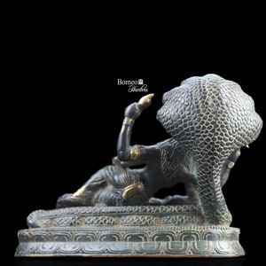 17CM Vishnu Laying on Ananta Shesha Hindu God the Preserve&restorer of ...