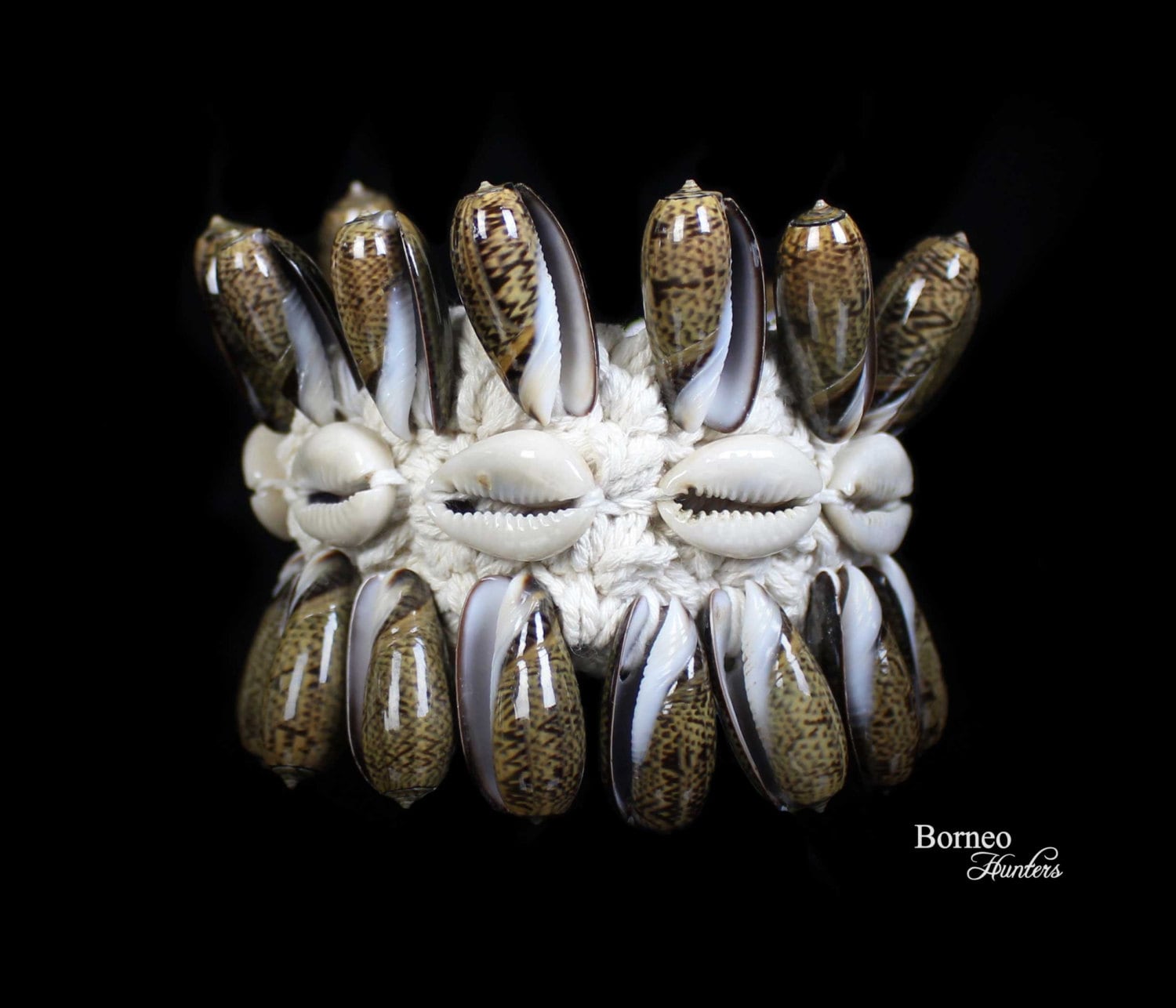 Dark Brown Shell Bracelet.Beaded Ocean Seashell Summer Party | Etsy