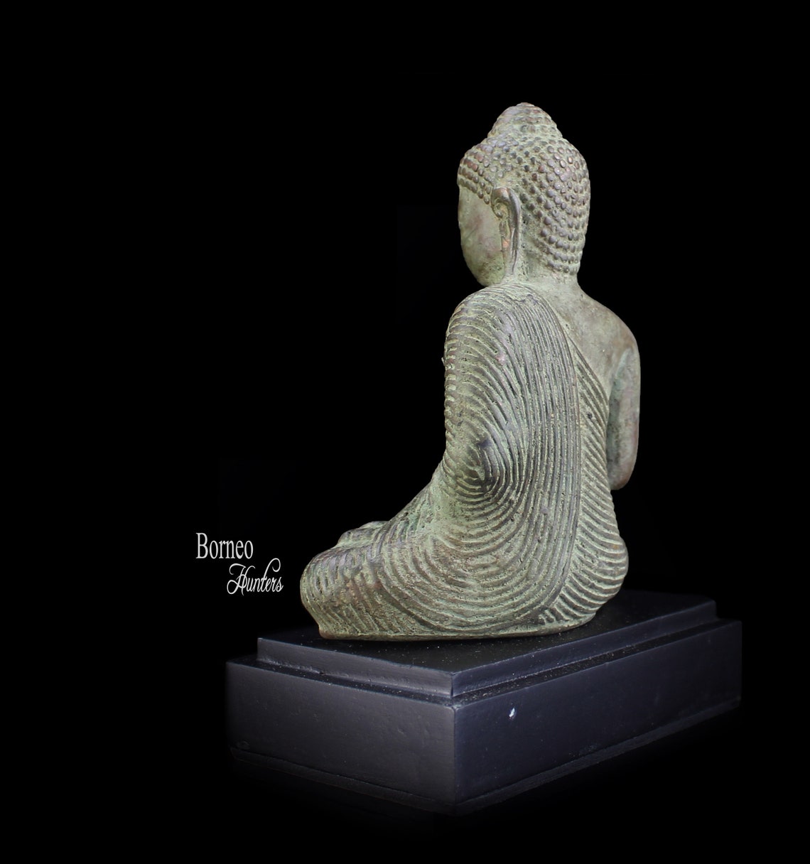 6 Indonesian Buddha on Base in Meditating Earth Touching | Etsy