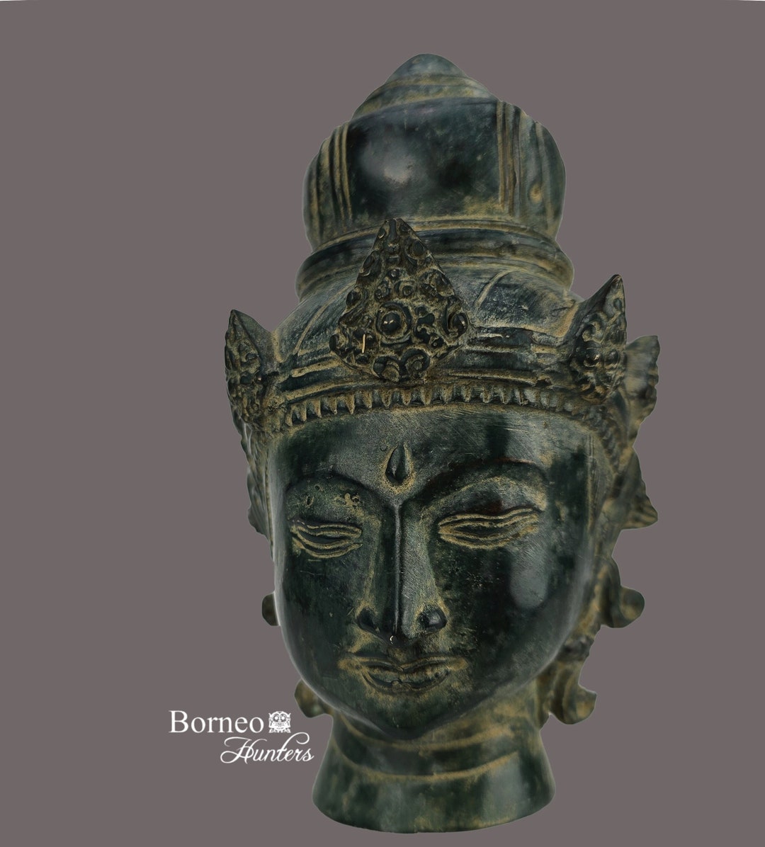 15CM Devi Tara Bust Hindu Bronze Mother Goddess Tara Sculpture - Etsy