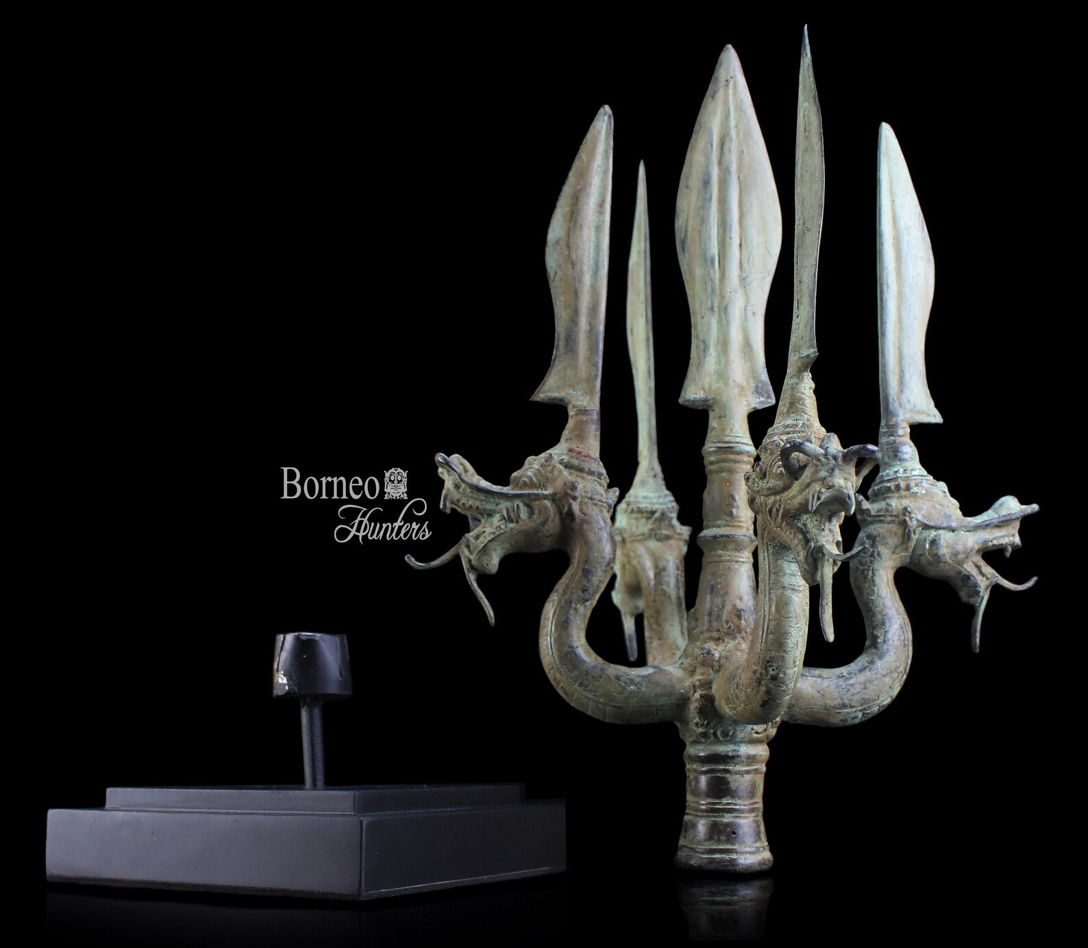 17 Bronze Churi Kali and Durga Dagger on Stand Hindu | Etsy