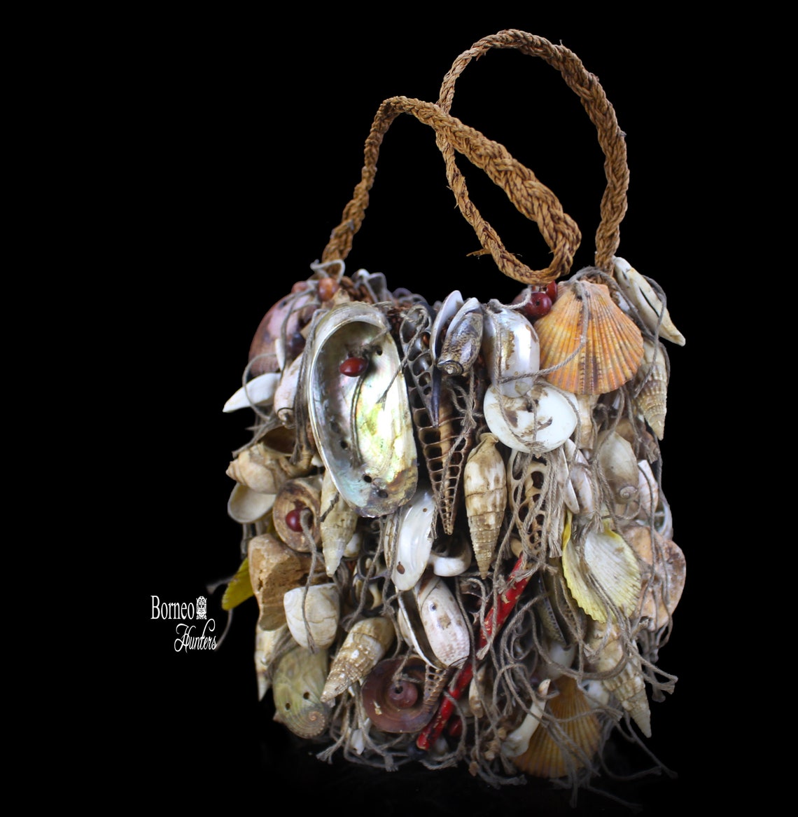 7.25 Bilum Bag From Papua New Guinea Ceremonial Bag | Etsy