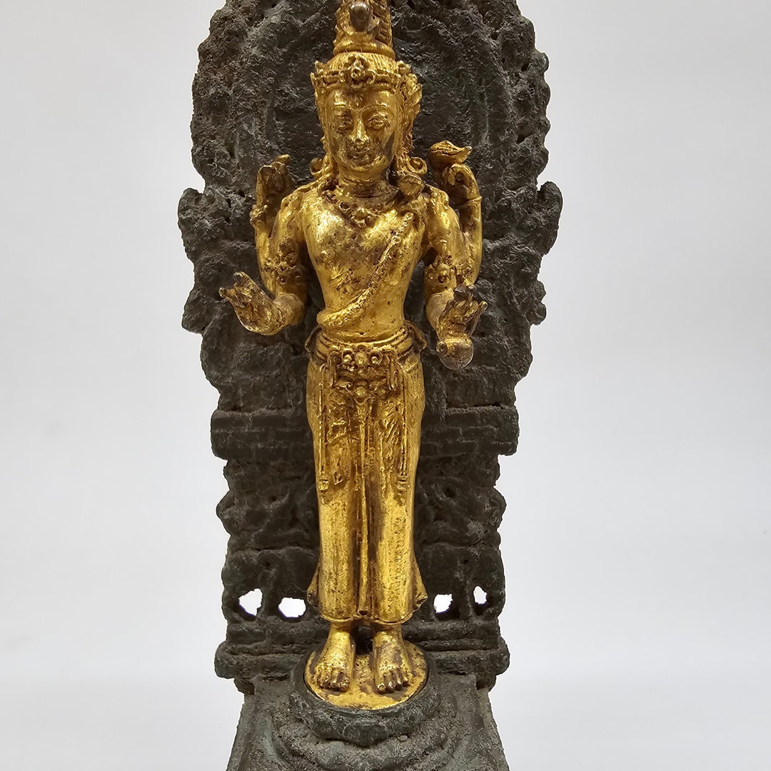 6" Standing Shiva With Four Arms the Destroyer and the Restorer, the ...