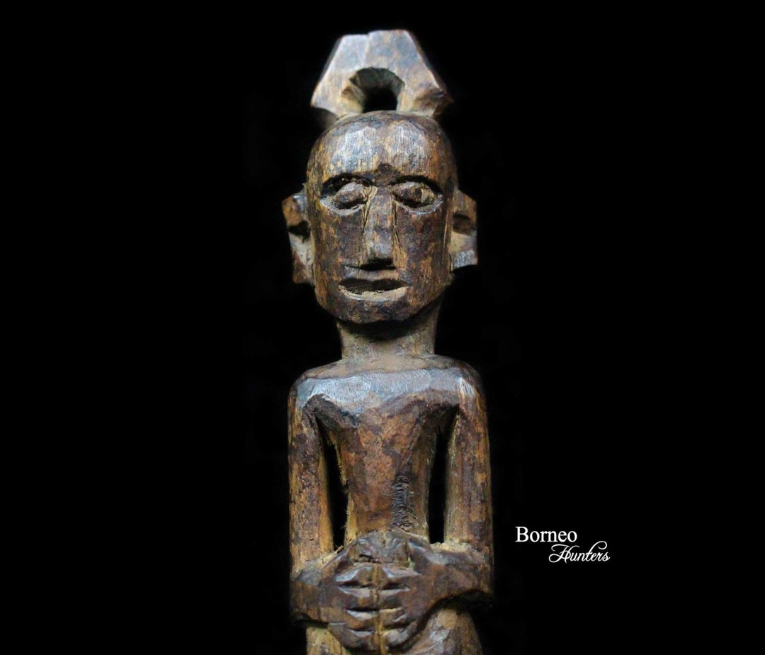 Borneo Magic Charm Amulet Pendant 4.1 Dayak Hirz Talisman,fetish Figure ...