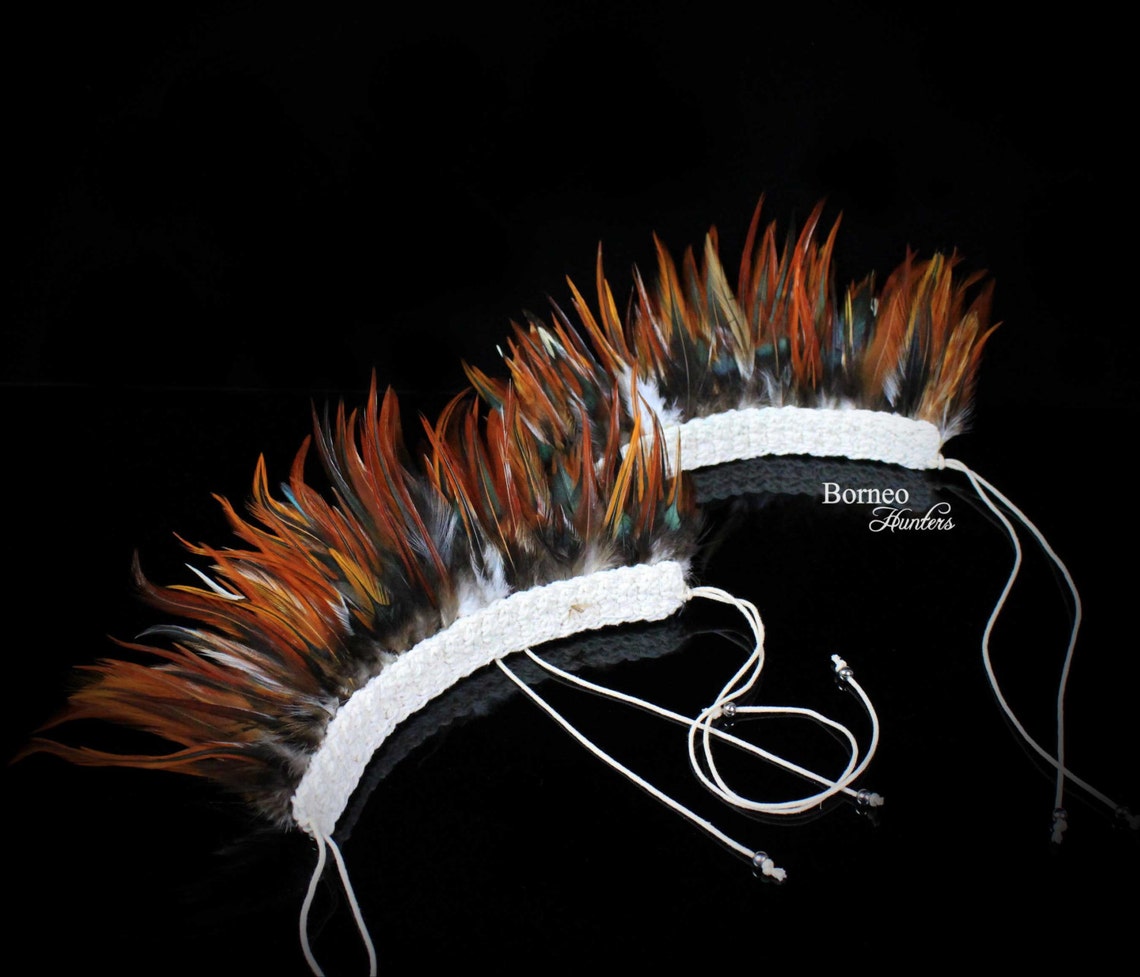 Feather Armband Armlet Upper Arm Cuff Bracelet Black - Etsy