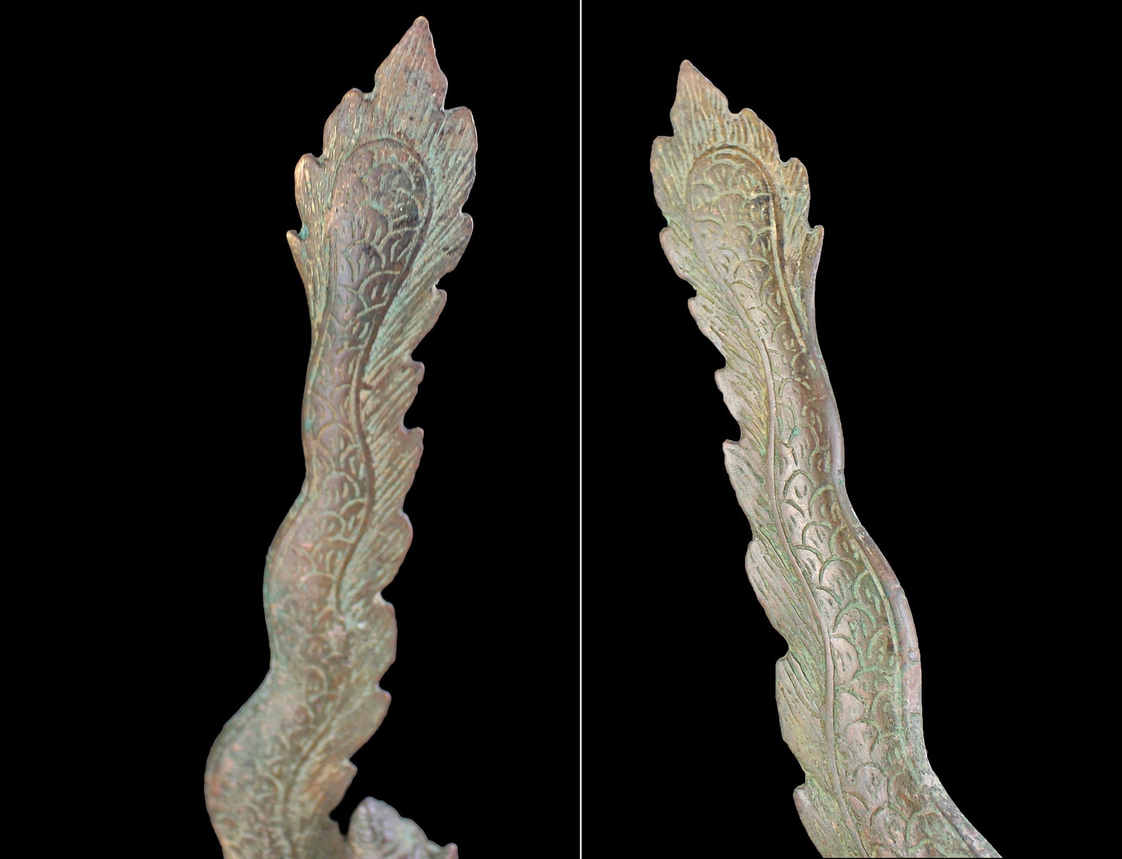 Indonesian Bronze Male Deity With Naga Tail 49 CM Hindu | Etsy