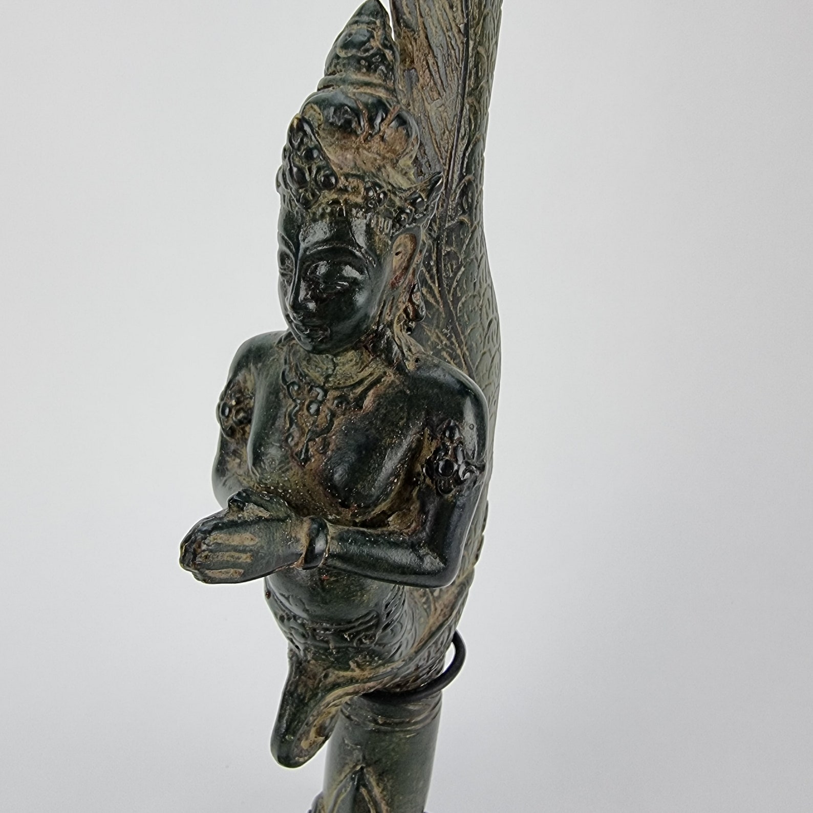 Indonesian Bronze Male Deity With Naga Tail 49CM Hindu - Etsy