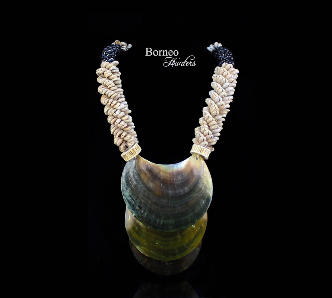 Pearl Shell Pendant Traditional Tribal Inspired of Papua New Guinea ...
