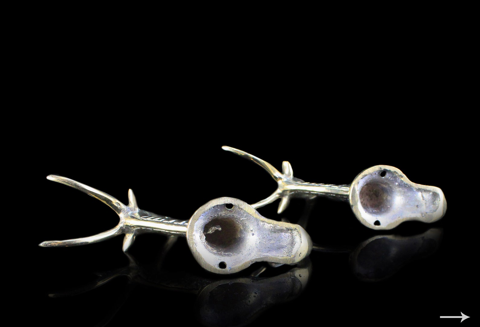 Deer Wall Hook/coat Hanger/coat Hook 5.7 Set of 2 Wall - Etsy