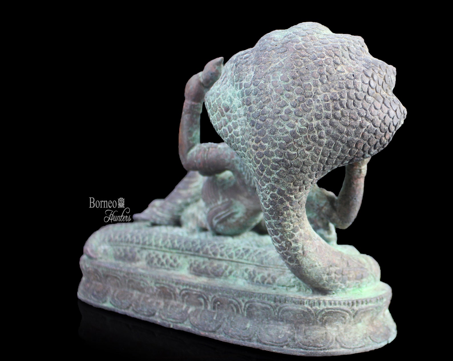 16CM Bronze Vishnu Laying on Ananta Shesha the 5 Headed Snake - Etsy UK