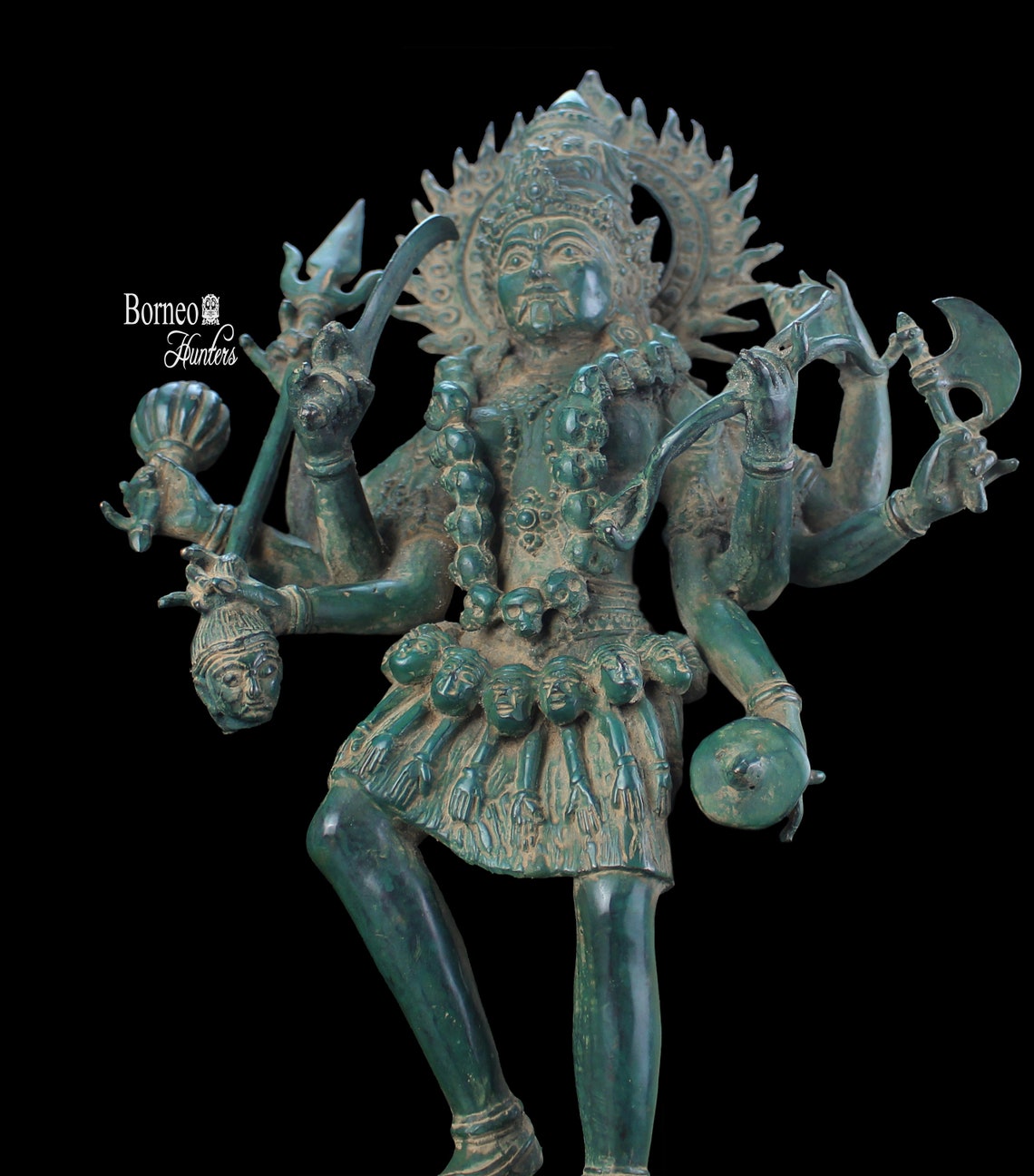 17 Eight Armed Kali Bronze Hindu Goddess KALIMA Goddess | Etsy