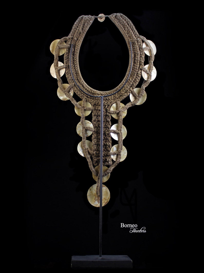 Vintage Shell Necklace Tribal Traditional Papua Ceremonial | Etsy