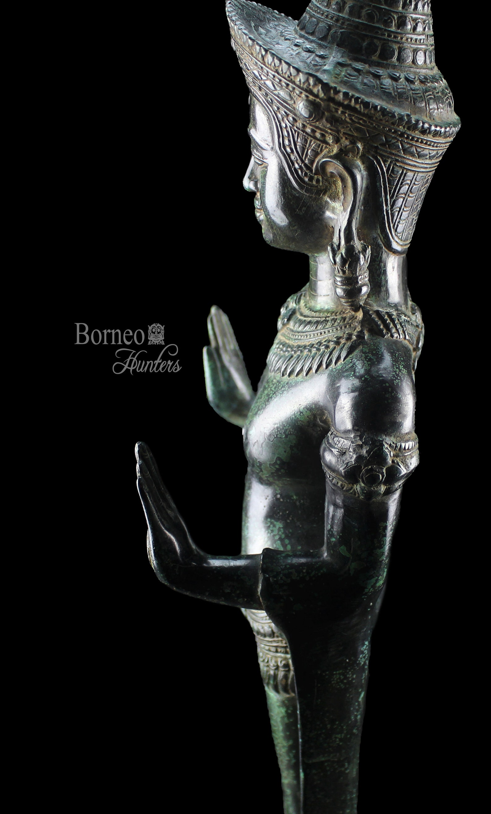 Cambodian Khmer Buddha 22.557 Cm Angkor Style Buddha - Etsy