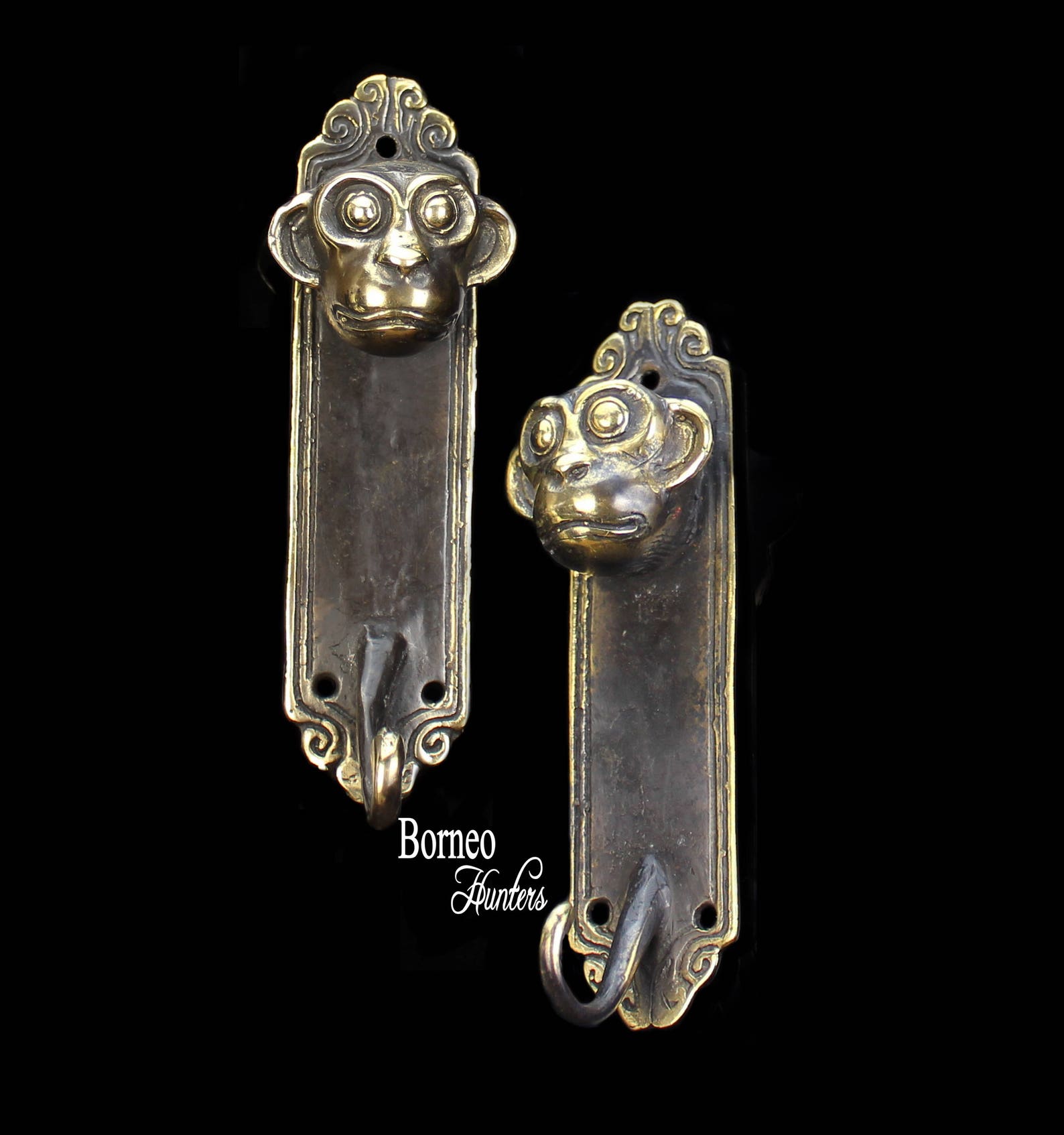 Wise Monkey Coat Hook Key Holder Coat Hanger Wall Mounted | Etsy