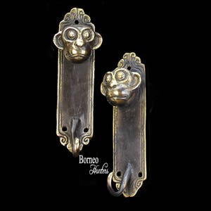 Wise Monkey Coat Hook Key Holder Coat Hanger Wall Mounted Monkey Theme ...