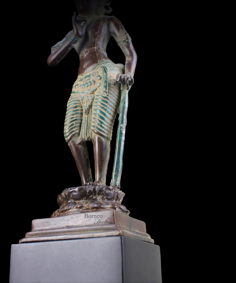 Vishnu Holding Mace Statue 39CM Hindu Lord Vishnu Protector & - Etsy