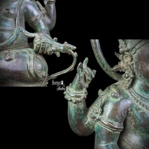 Kubera Statue 25 Bronze Masterpiece God of Wealth - Etsy