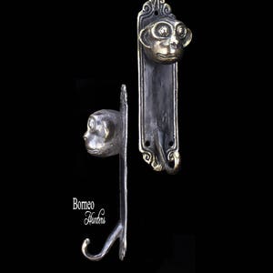 Wise Monkey Coat Hook Key Holder Coat Hanger Wall Mounted Monkey Theme ...
