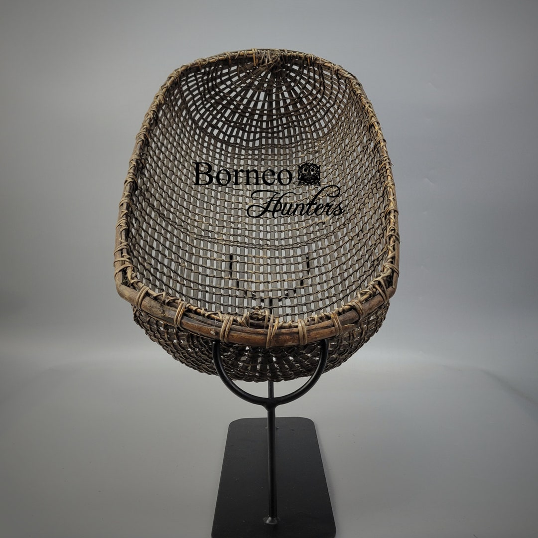Fish Basket From Dayak Bidayuh Borneo 47cm - Etsy