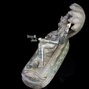 17CM Vishnu Laying on Ananta Shesha Hindu God the Preserve&restorer of ...
