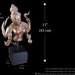 4 Armed Parvati Torso on Base 17 Bronze Bust of Beautiful Devi Parvati ...