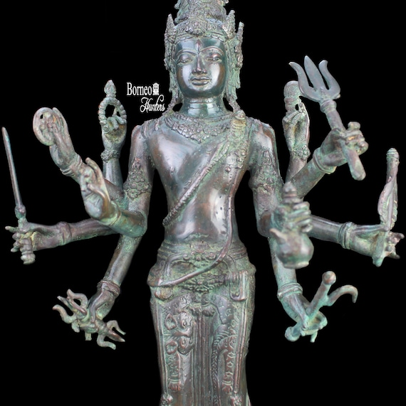 19 Standing Shiva With Ten Arms the Destroyer and the | Etsy