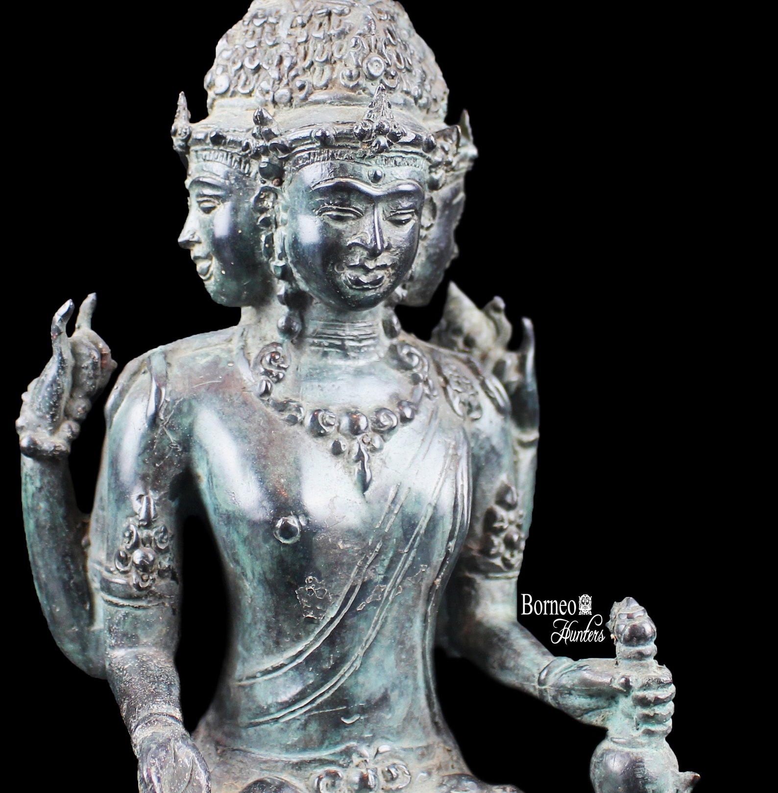 4 Faced Brahma Statue 21CM Bronze Hindu Lord Brahma 'the | Etsy