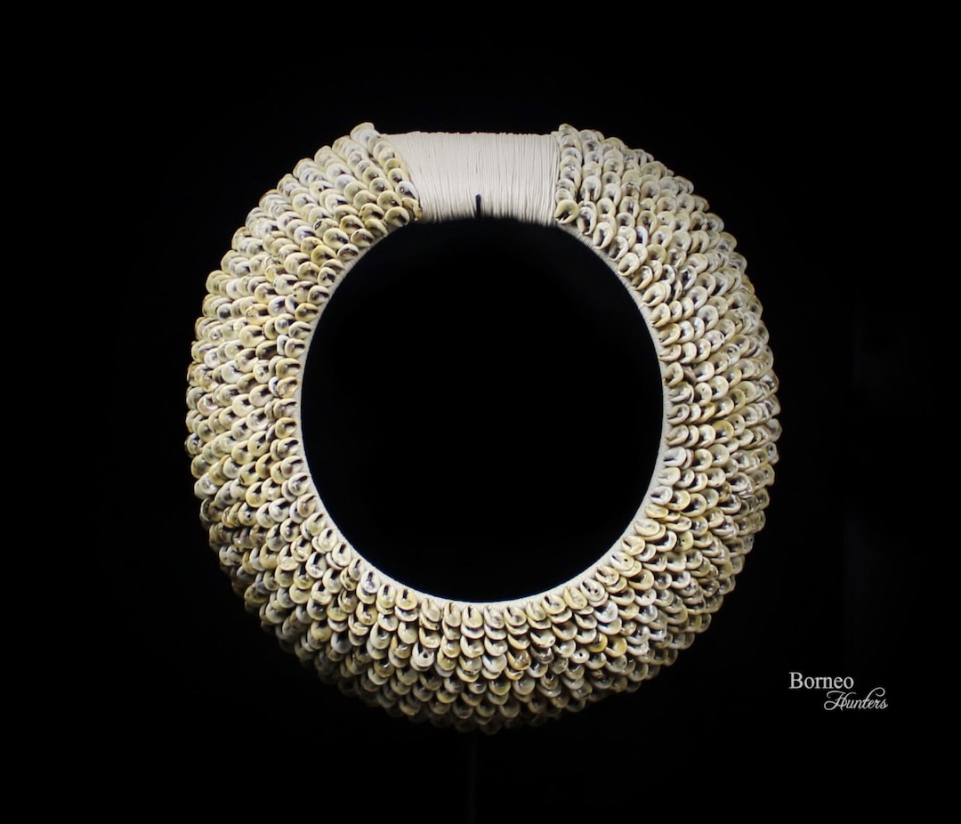 Nassa Shell Necklace: Papua New Guinea Tribal Collar - Etsy