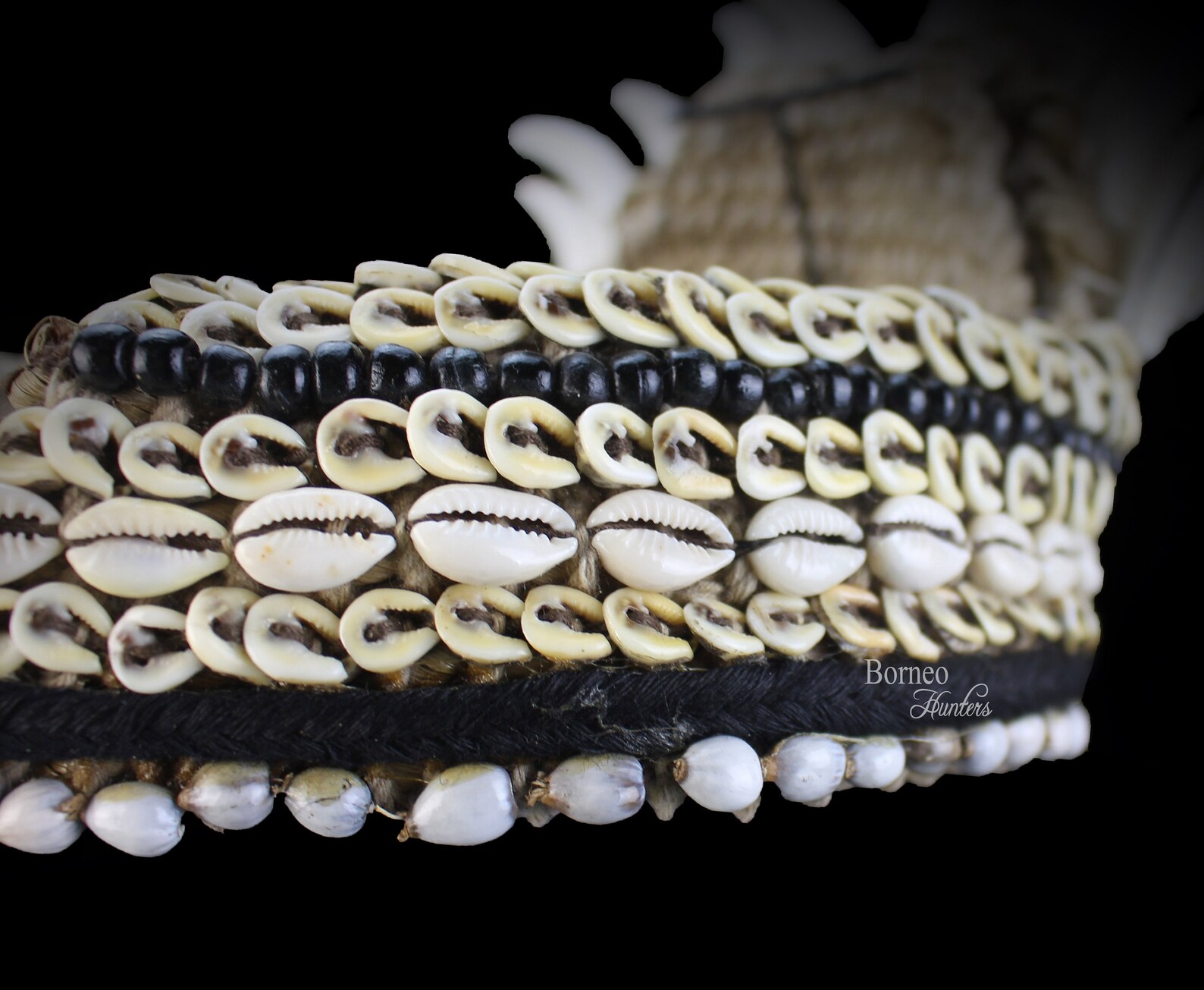 Seashell Crown/headdress Tribal Papua Latmul Headgear/tiara/bonnet ...