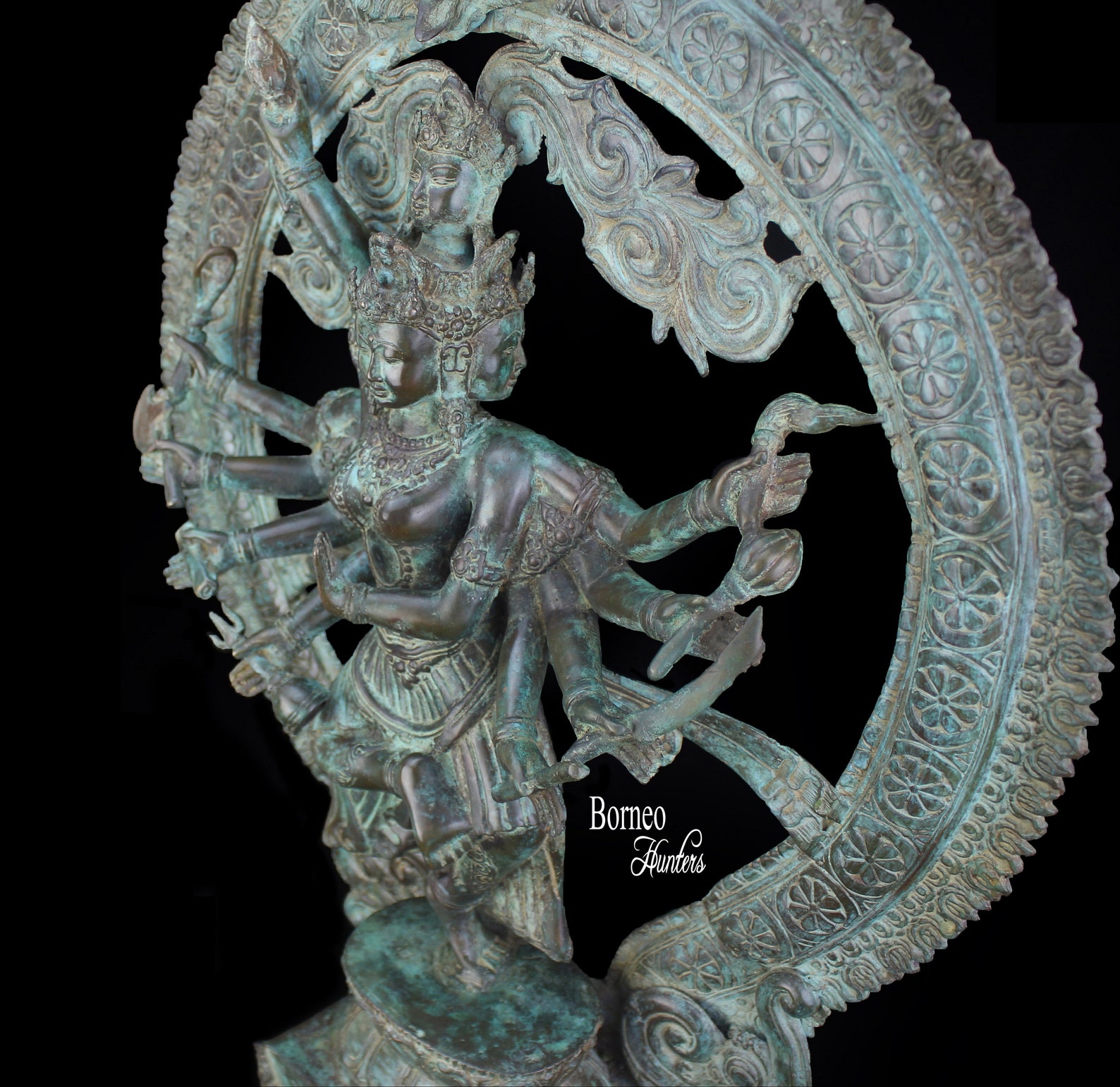 Bronze Hevajra Statue: Dancing Buddhist Tantra Sculpture, 25" - Etsy