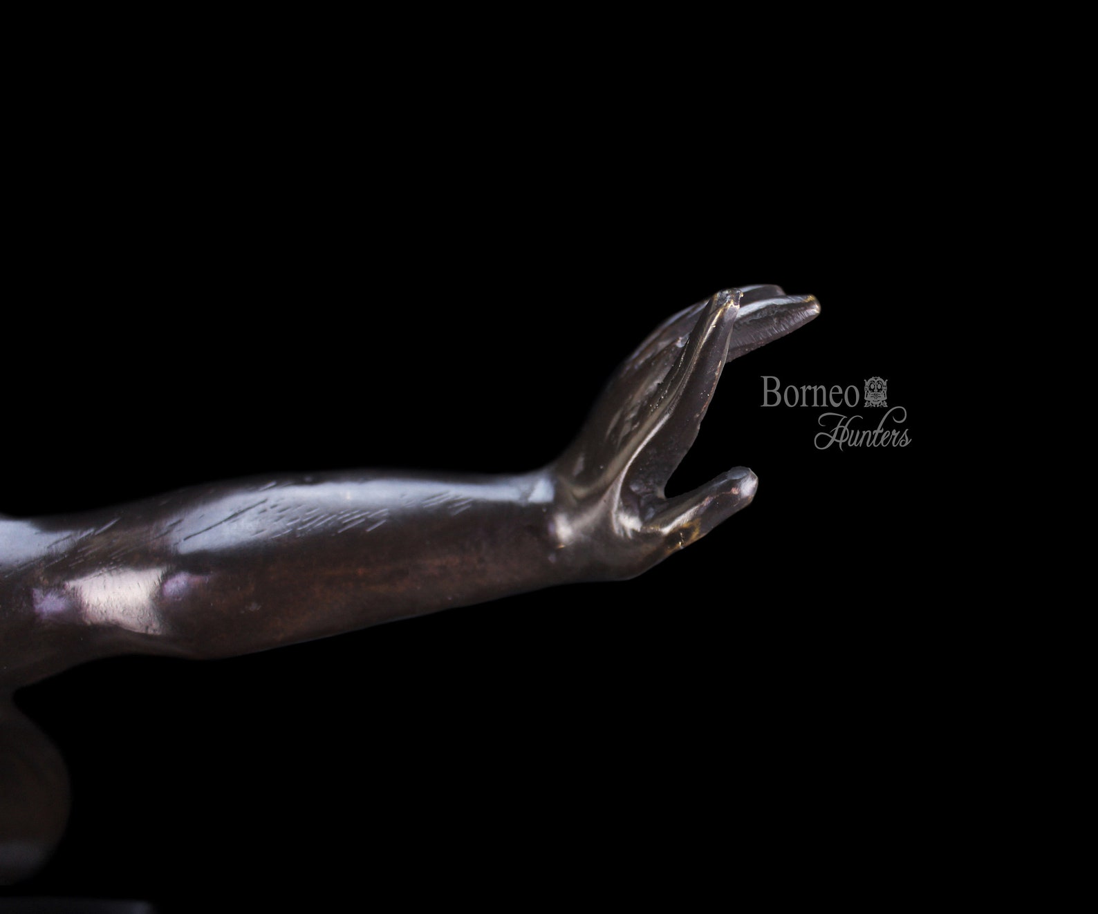 Bronze Sculpture, Modern Outstretched Arms Statue, Athlete Nude Man ...